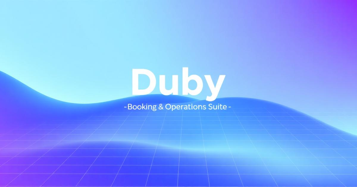 Duby.AI — All-in-One Booking & Operations Suite